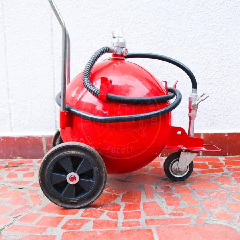 EXTINTOR DE 150 LBS BC SATELITE – Cuerpo de Bomberos