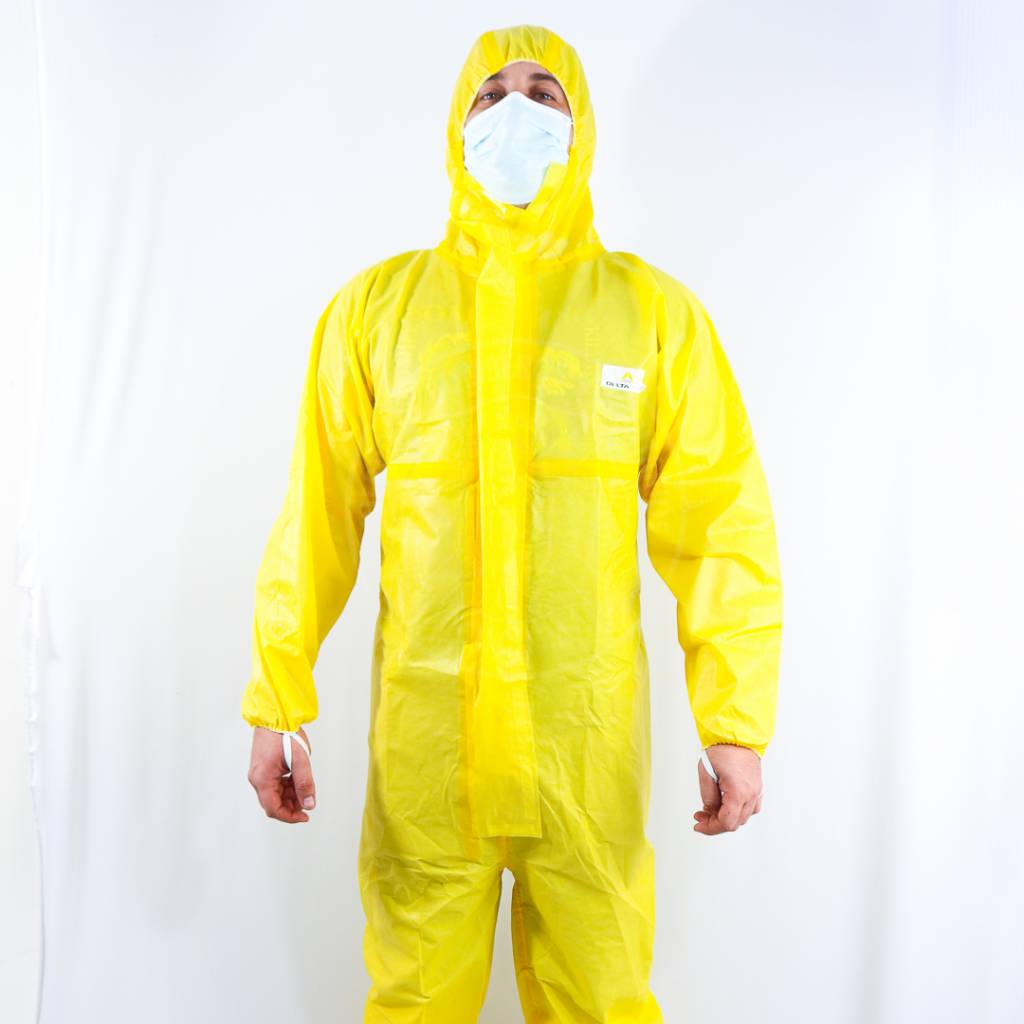 OVEROL TRABAJO QUIMICOS TALLA L NORMA EPI 89/686/CEE – Cuerpo de Bomberos