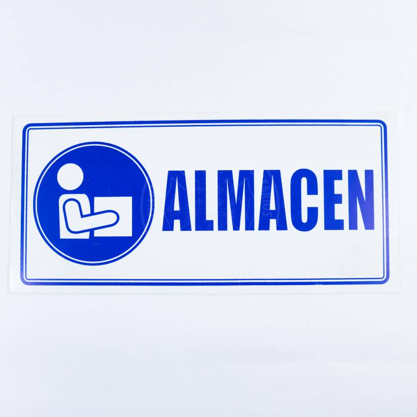 SEÑAL ALMACEN 30*15 – Cuerpo de Bomberos